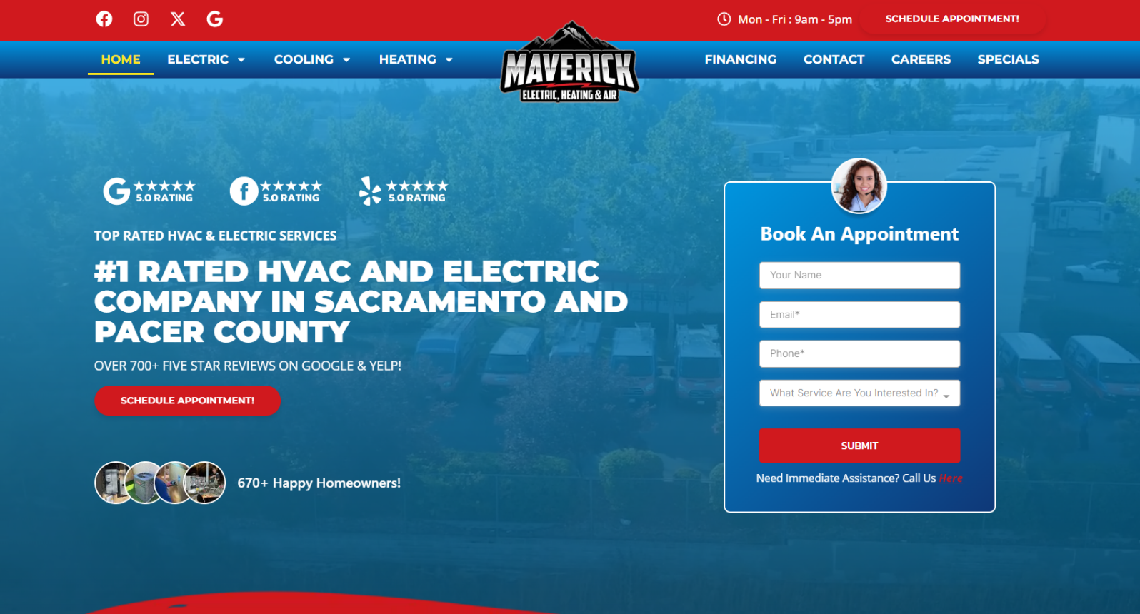 HVAC and Electrical Services in Yuba County, CA - Maverick Electric ...